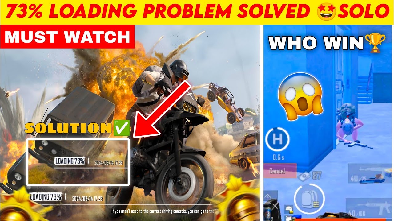 73% LOADING PROBLEM SOLVED IN SOLO | SOLO CONQUEROR TIPS AND TRICKS ...