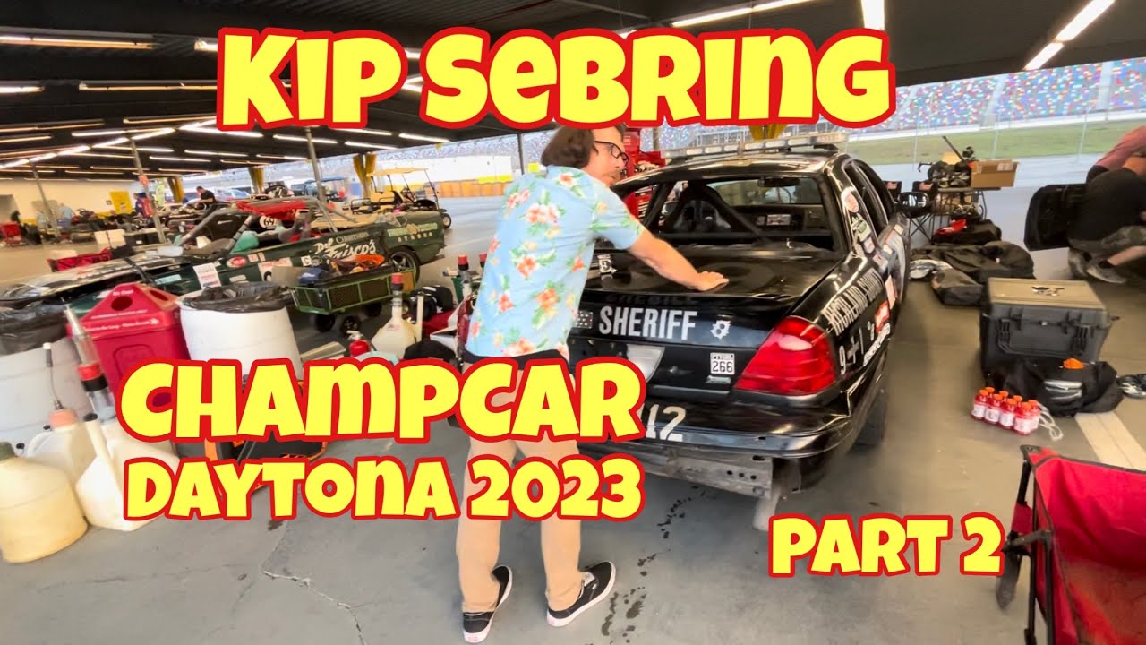 Kip Sebring ChampCar Daytona 2023 part 2. - YouTube