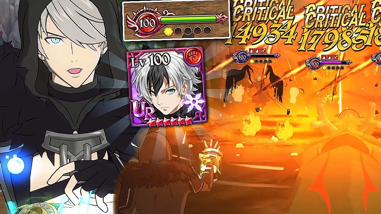 GOD OF CRIT!! LVL 100 RED SHIN FLEXES HIS POWER IN PVP!! | Seven Deadly ...