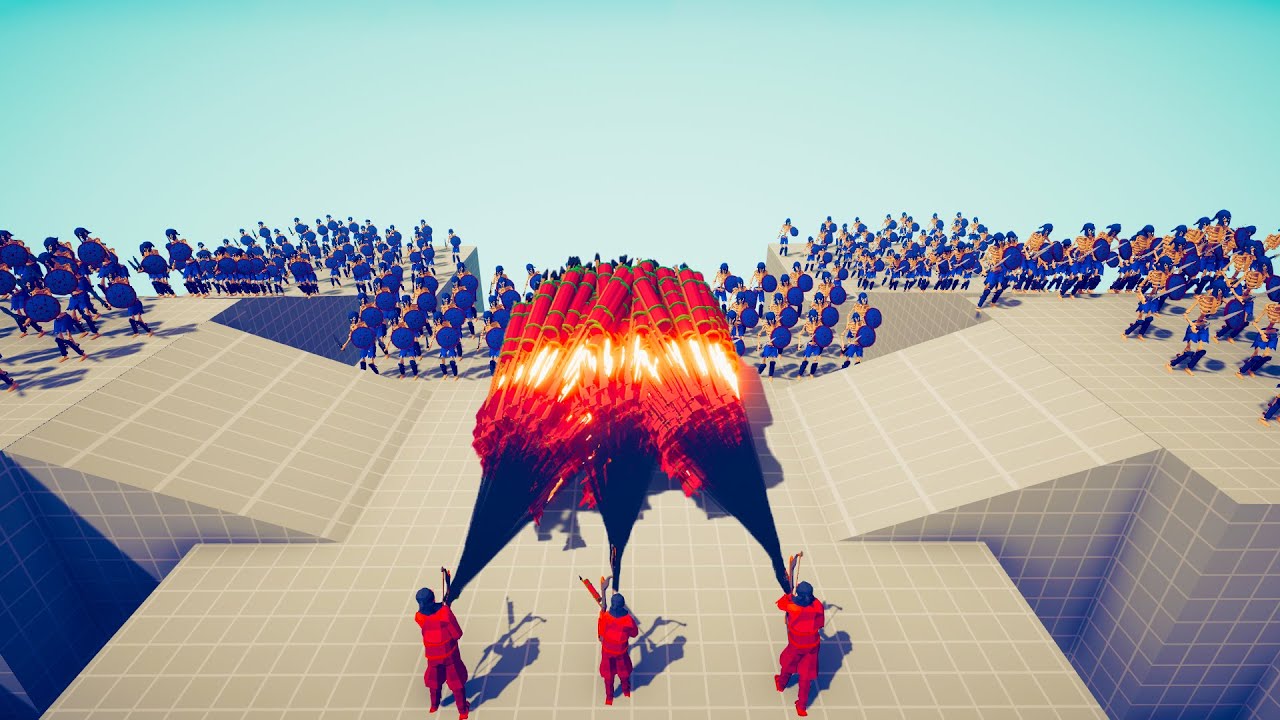 FIREWORK GODS vs 100x UNITS 🔥 TABS - Totally Accurate Battle Simulator ...