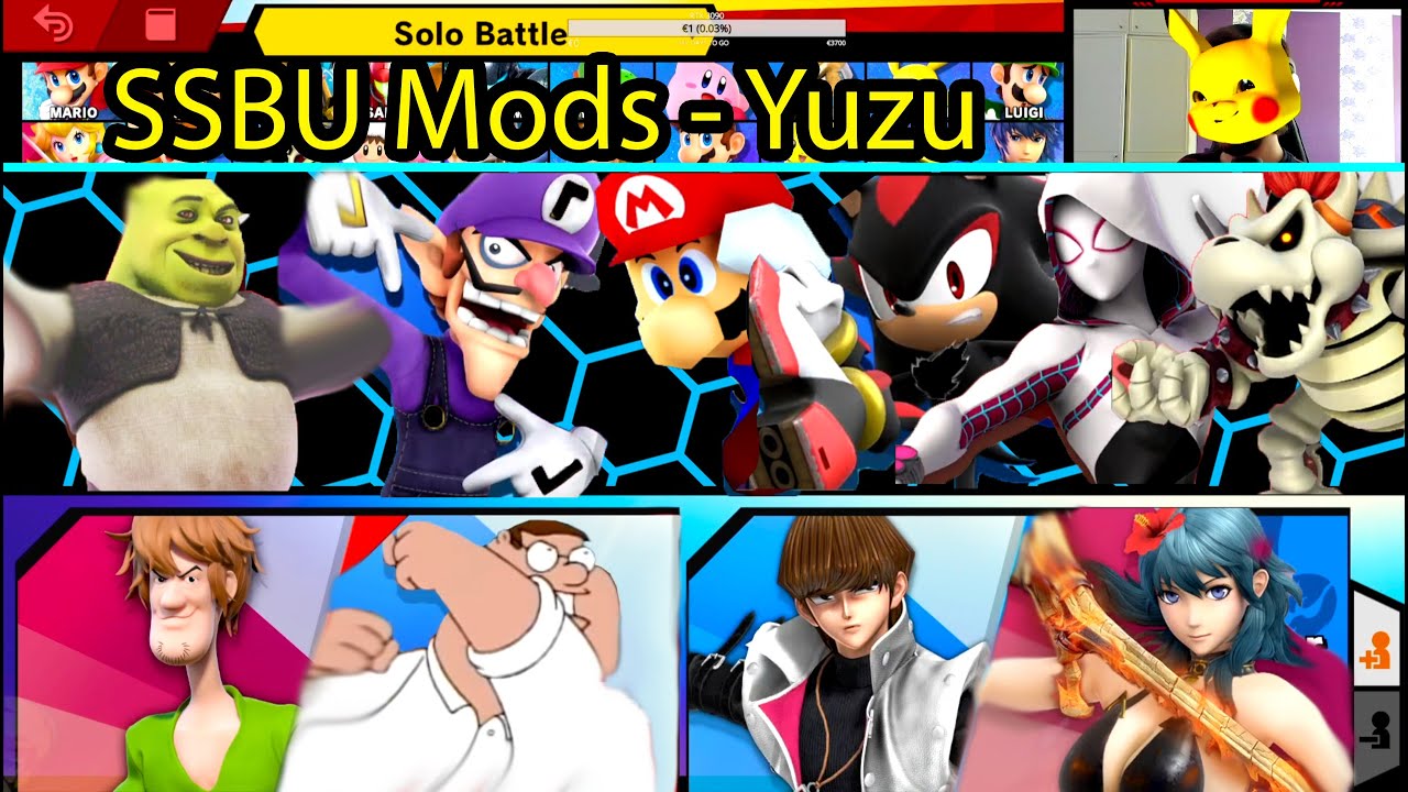 Yuzu Early Access Super Smash Bros Ultimate Pc Mods All Updates 1301 All Dlcs