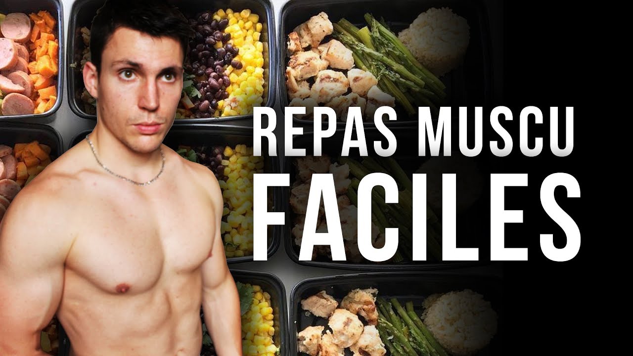 MUSCULATION : Préparer ses REPAS très FACILEMENT (1h par semaine ...