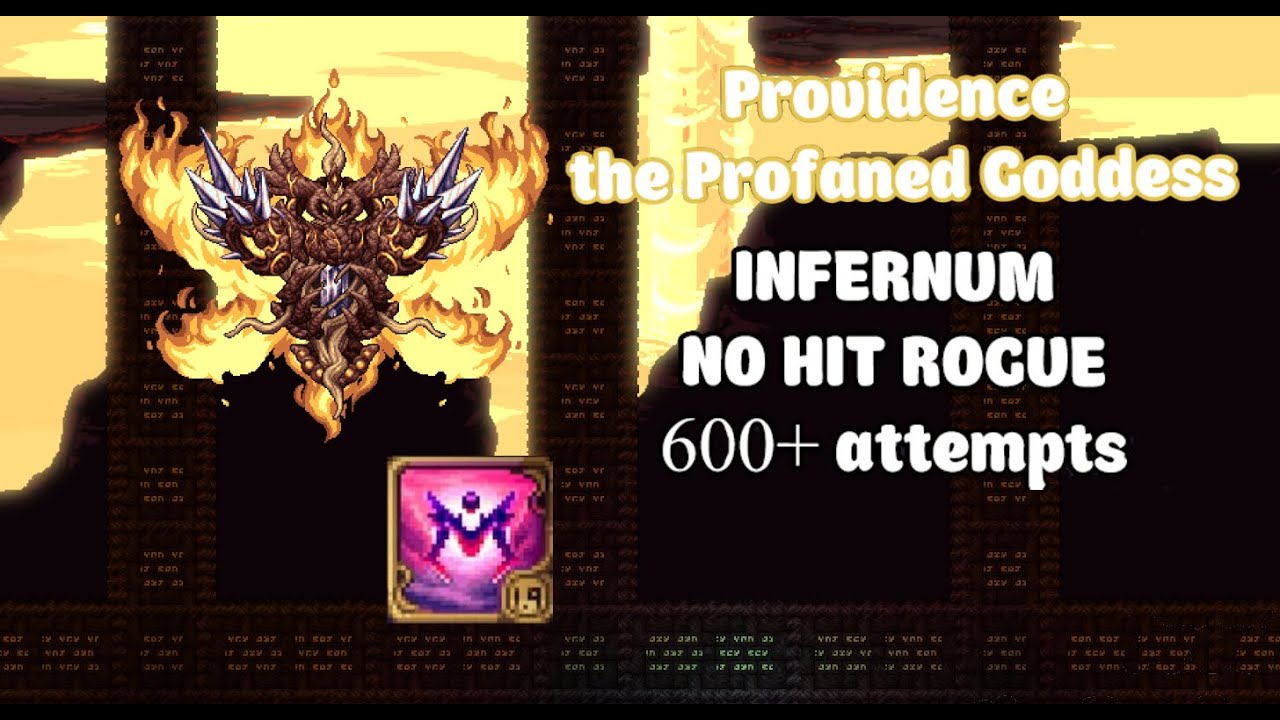 calamity infernum Providence rogue no hit - YouTube
