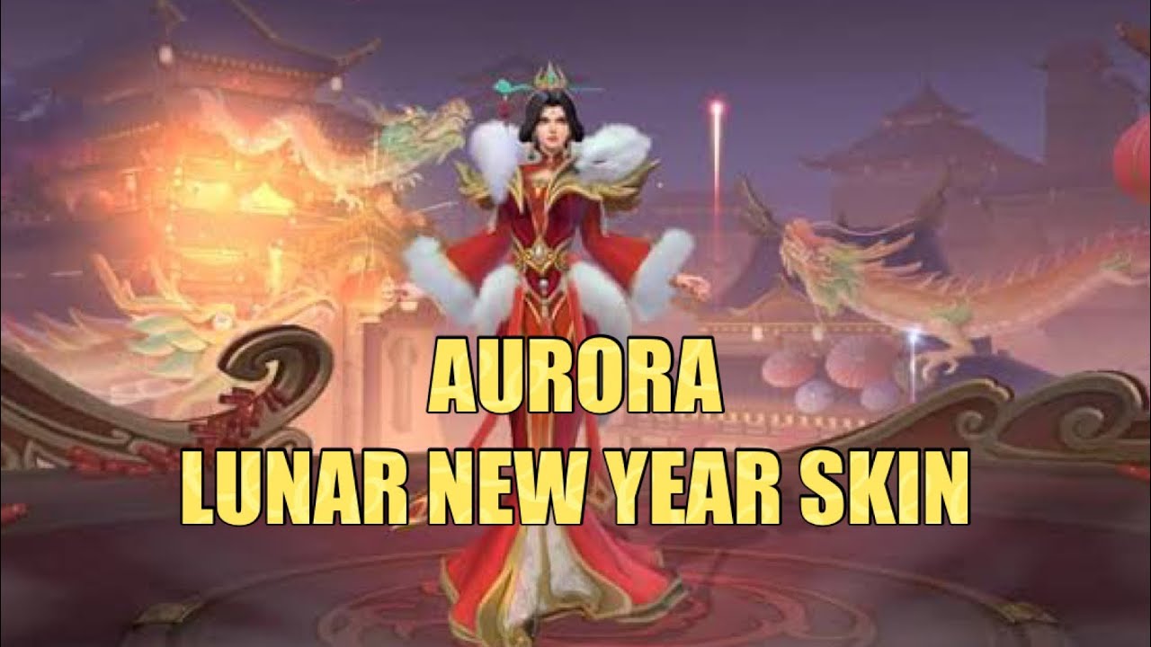 AURORA LUNAR NEW YEAR SKIN | RANK GAME | MeMa Vlog - YouTube