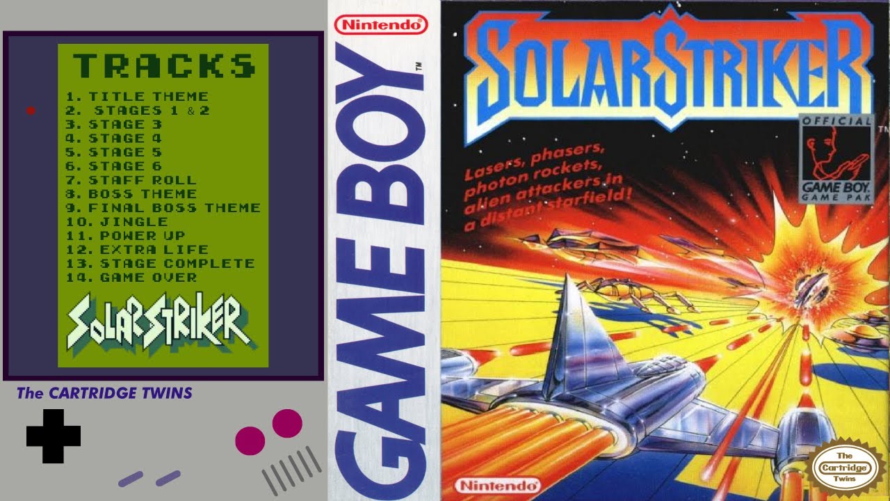 Solar Striker - Game Boy OST - YouTube