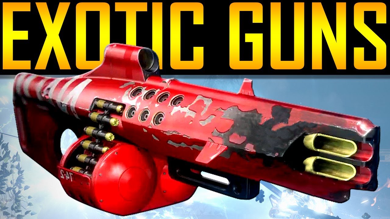 Destiny - EXOTIC GUN ORNAMENTS! - YouTube