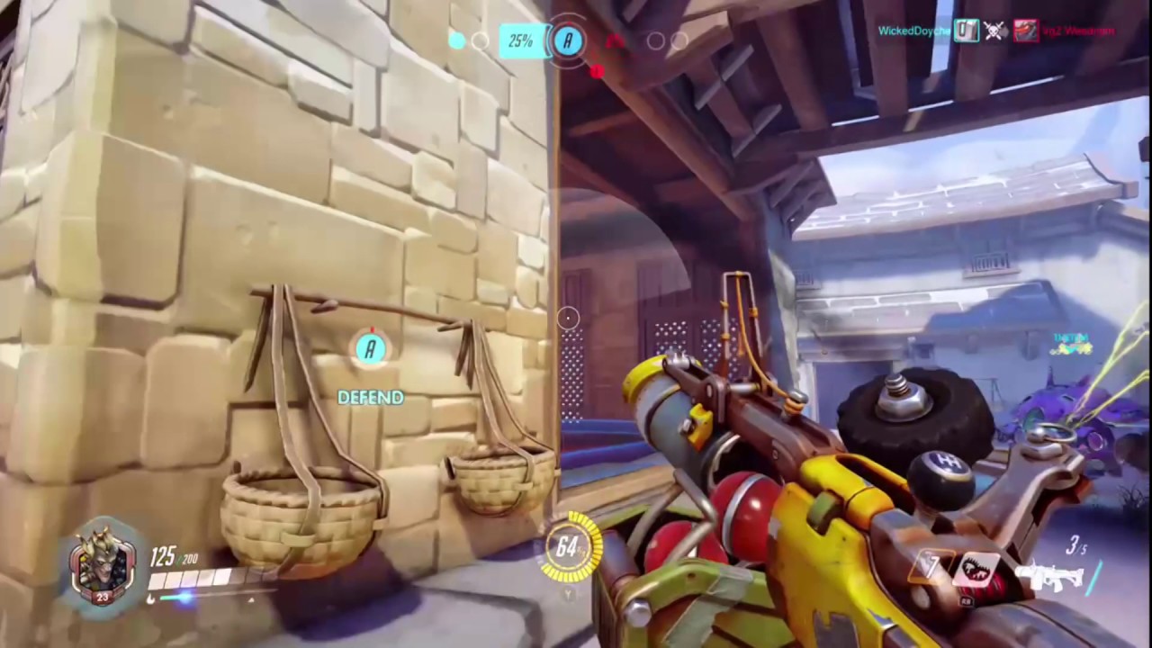 OVERWATCH-JUNKRAT GAMEPLAY - YouTube