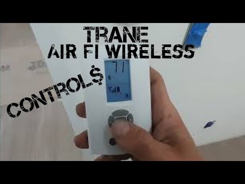HVAC trane controls - YouTube