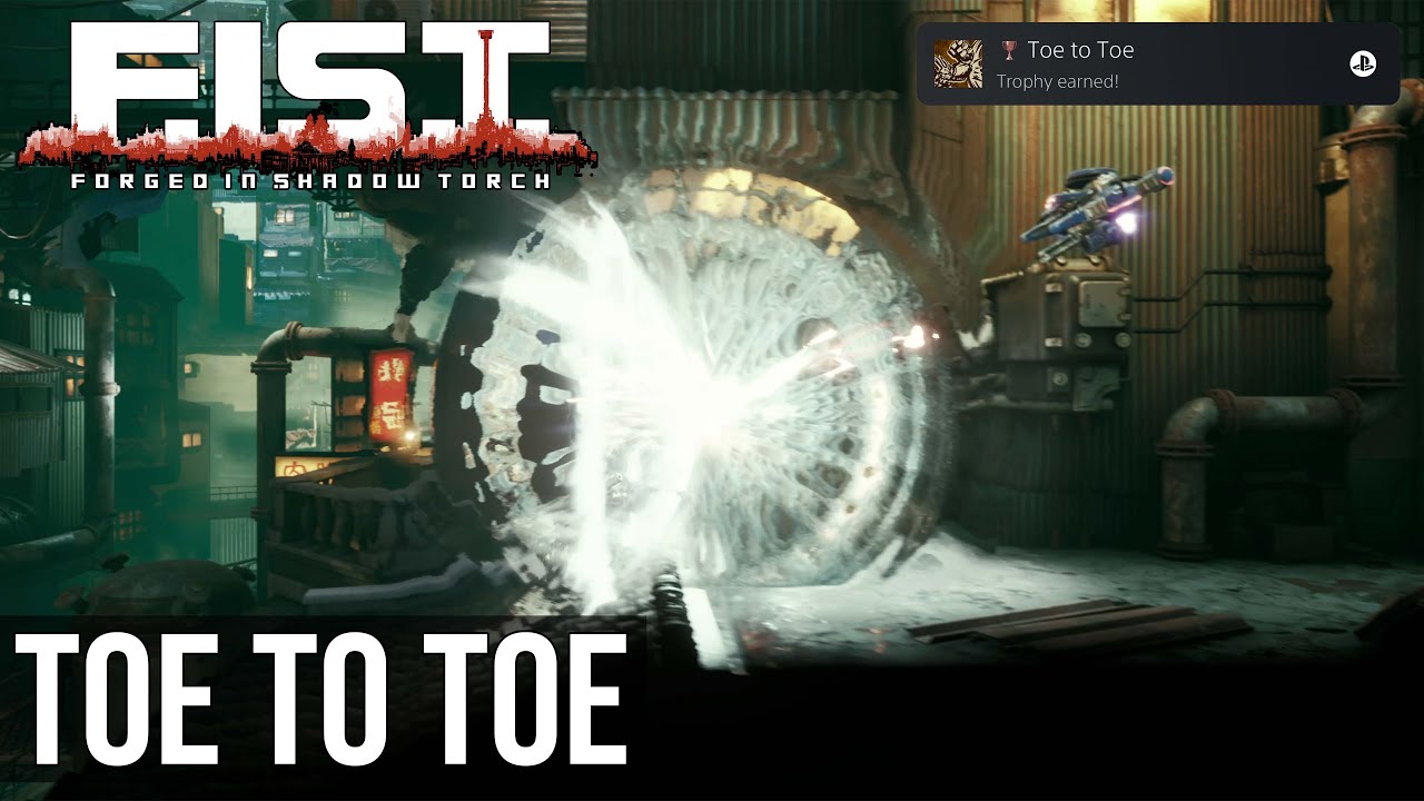 Toe To Toe Trophy (Made 5 Parries In A Row Without Taking Damage) - F.I ...
