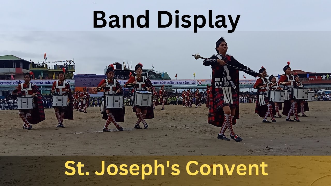 St. Joseph's School Convent/Band Display/Kalimpong/2023 - YouTube