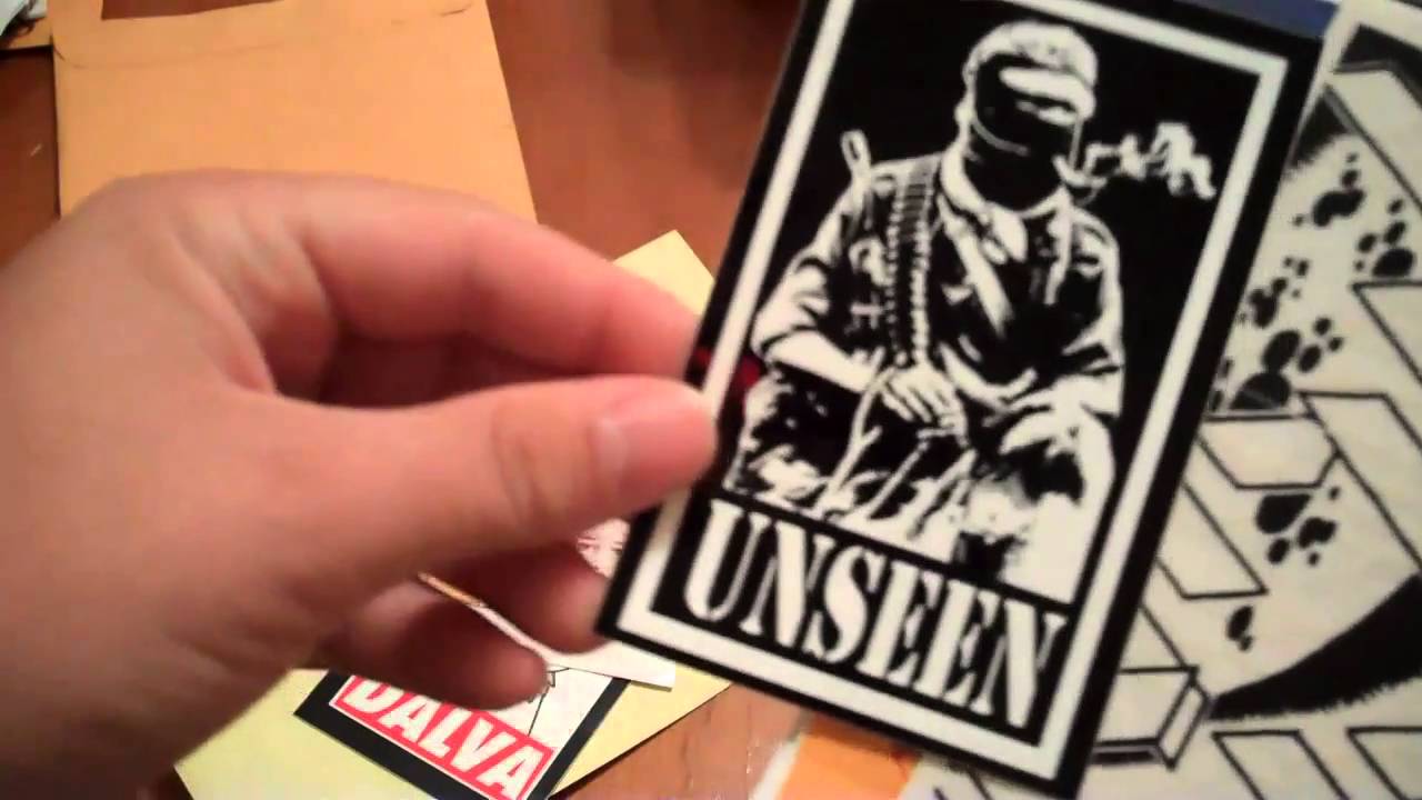 Sealed Street Art Graffiti Sticker Pack From 2006 Obey Banksy - YouTube