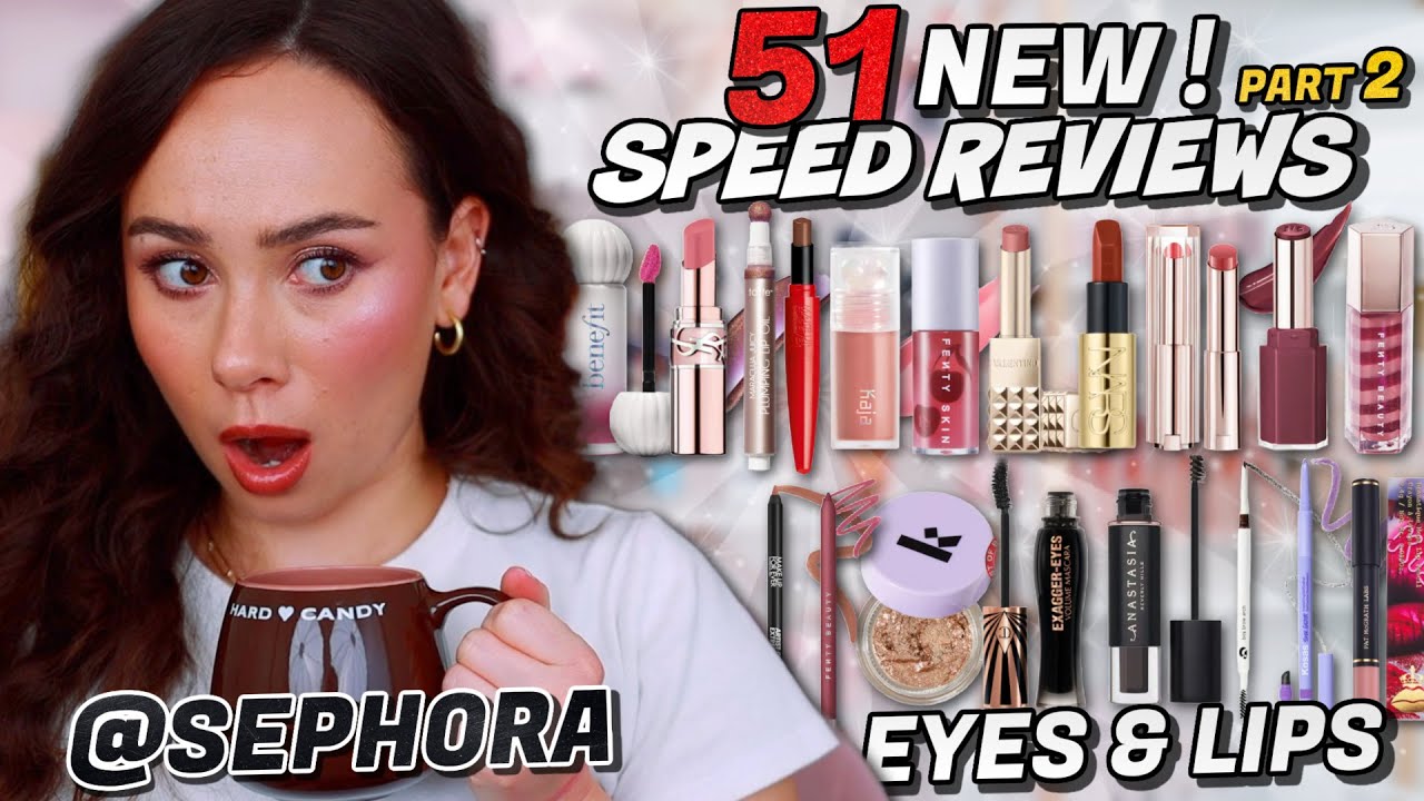 51 NEWEST PRODUCTS AT SEPHORA! SPEED REVIEWS! PART 2 Makeup Forever ...
