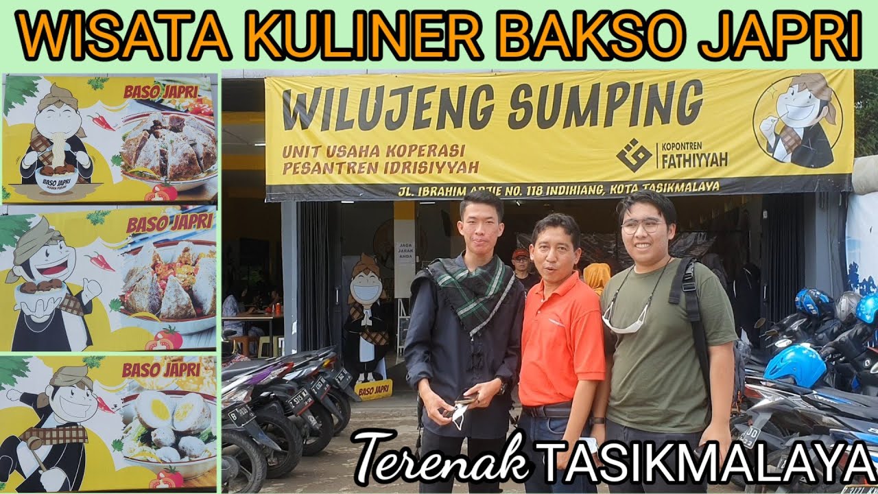 WISATA KULINER BAKSO JAPRI TASIKMALAYA - BASO TERENAK DI TASIK | VLOG ...