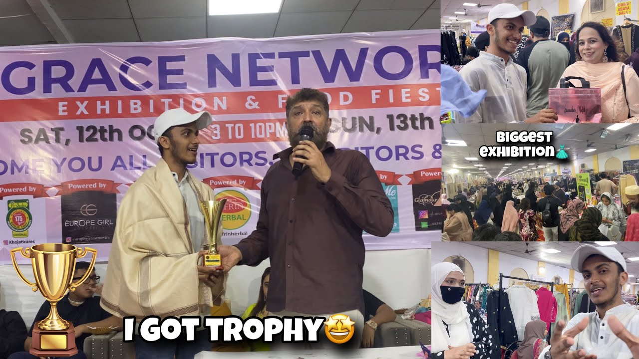 Biggest Exhibition In Mumbai || Grace Network || I Got The First Trophy ...