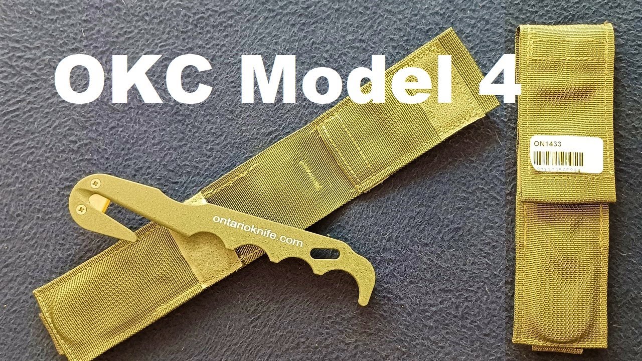 SHOW AND TELL 184: Ontario Model 4, Strap Cutter Rescue Tool, Foliage ...