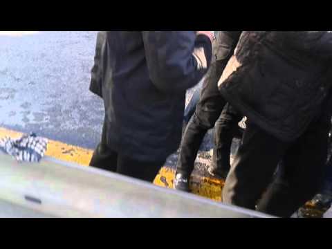 Prezident muhafizecileri aftosluq ederken qeza toretdi.03/04/2016