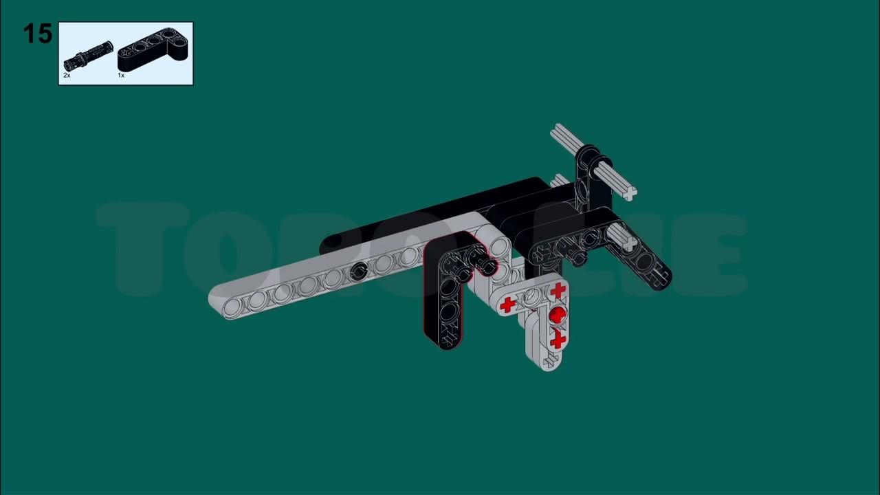 Building Instructions Lego EV3 "Technic Gun Mechanism" - YouTube