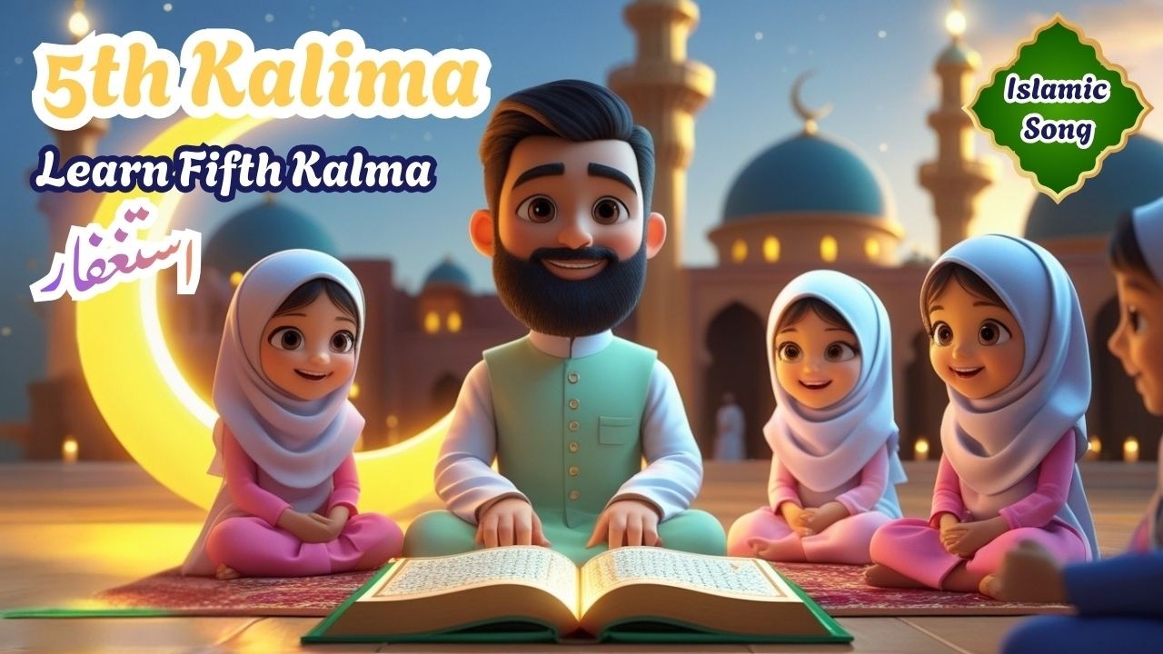 5th Kalma | Panchwa kalma Istighfar | 5th Kalma of Islam | پانچواں کلمہ ...