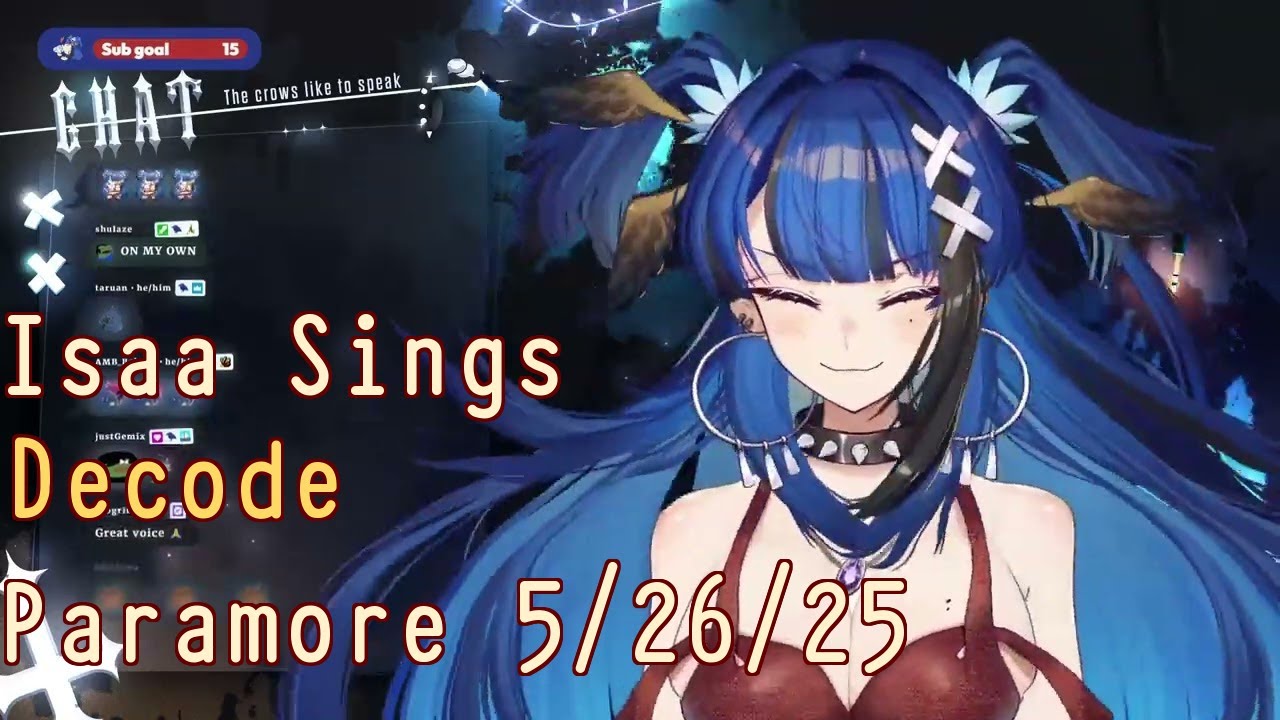 Isaa Corva Sings Decode - Paramore | Music Monday 5/26/25 - YouTube