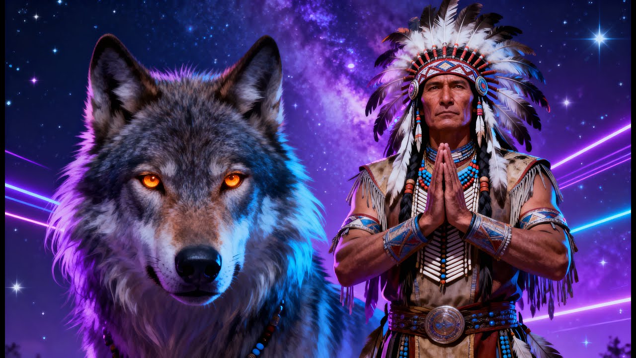 Spirit of the Wolf – Native American Shamanic Music Moonlit Chant ...