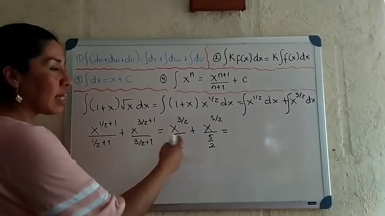 [Cálculo Integral] Primeras Fórmulas de Integrales - YouTube