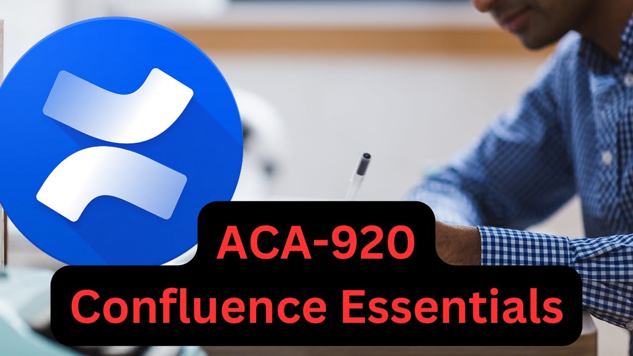 ACA-920 Confluence Essentials Certification Review #atlassian - YouTube