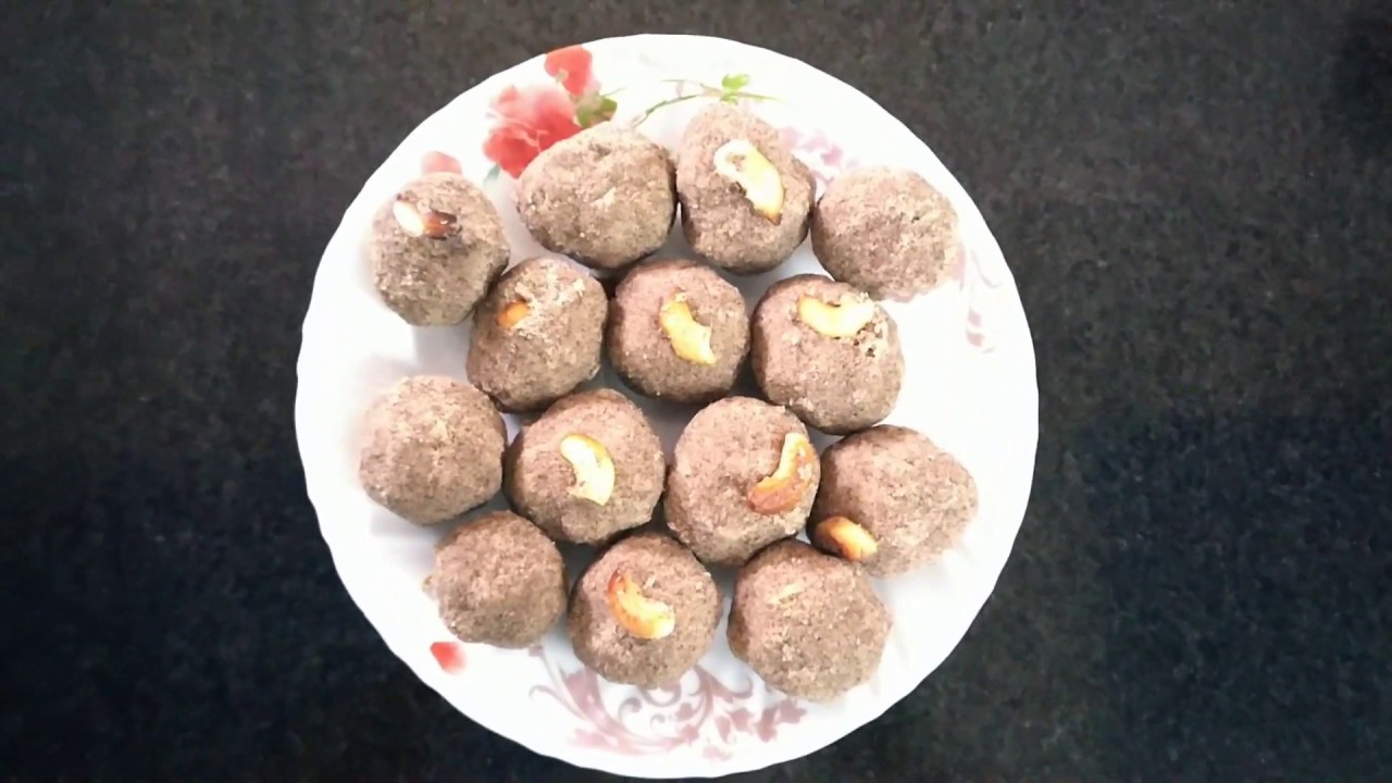 రాగి పిండి లడ్డు || RAGI PINDI LADDU || presuure cooker - YouTube