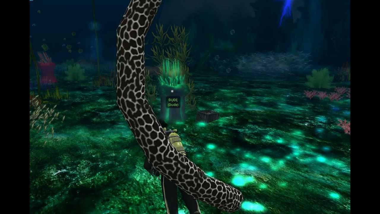 Scuba Diving in second life - YouTube