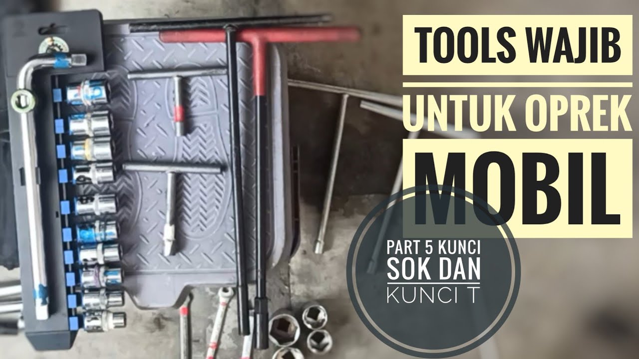 🧰 Tools wajib / basic untuk oprek / DIY mobil (part 4) - YouTube