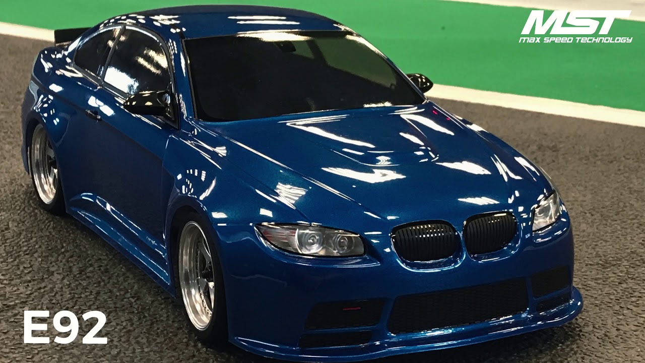 MST E92 body shell - YouTube