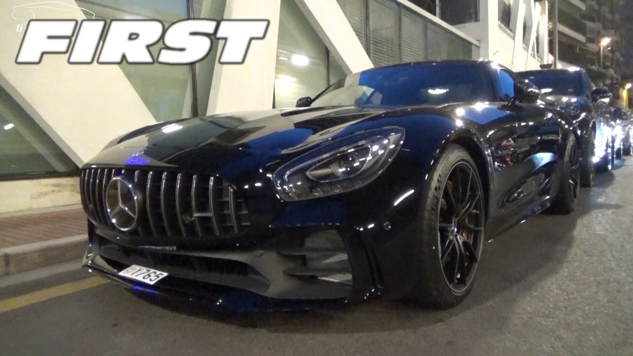 FIRST Amg GTR on Road in Monaco ! - YouTube