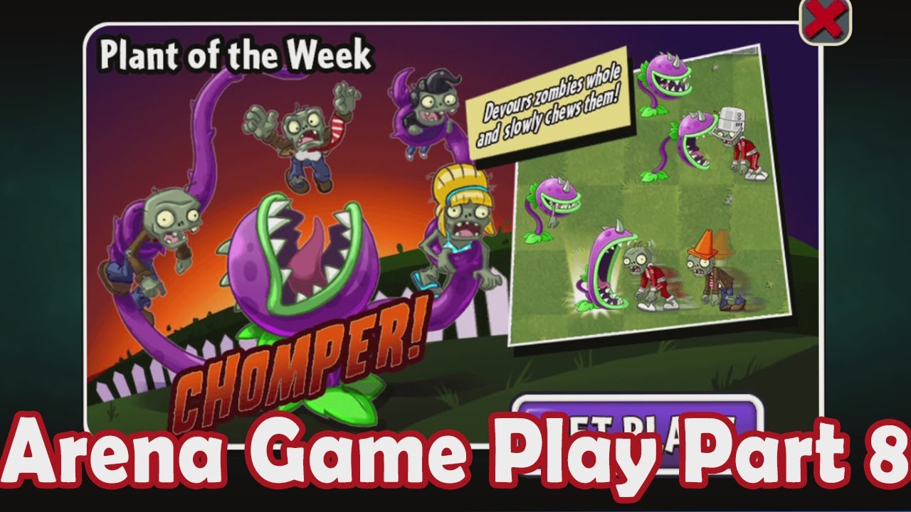 Chompers !!!! Plant Of the week Plants Vs Zombies 2 | Battlez Iron ...