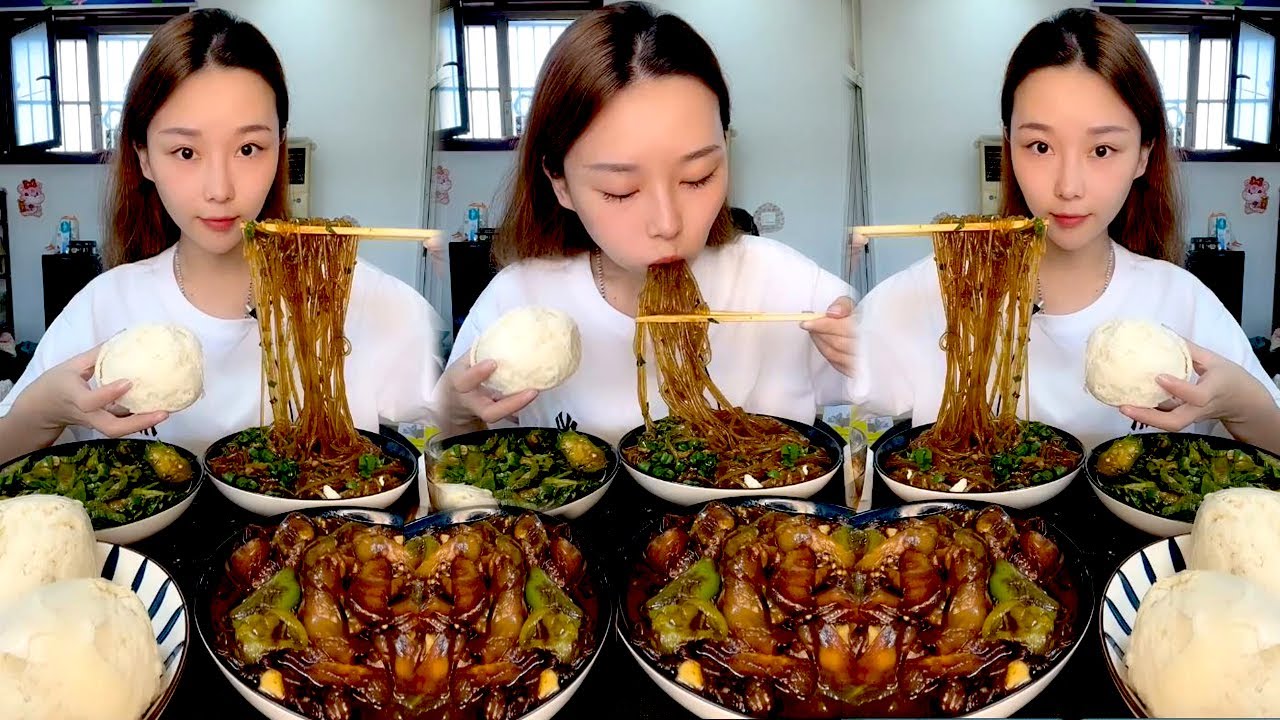 ASMR MUKBANG POUPULER FOOD EATING SHOW - YouTube