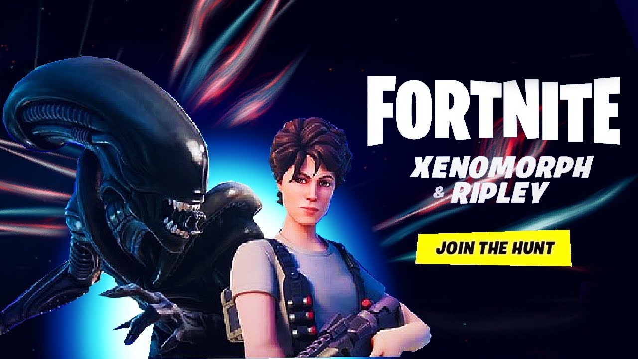 Fortnite Alien Xenomorph and Ripley Skins - The Early Look - YouTube
