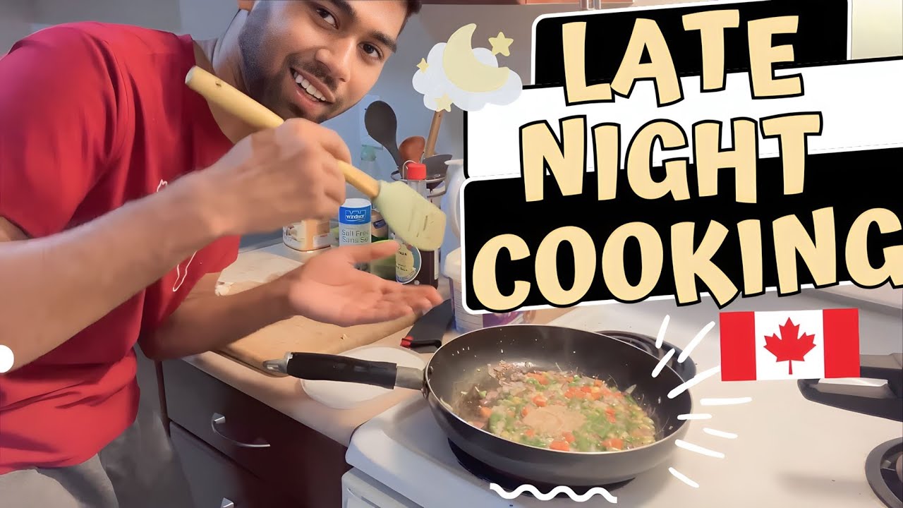 Late night Cooking with Me| killing the Craving of fried Rice at 4:00am ...