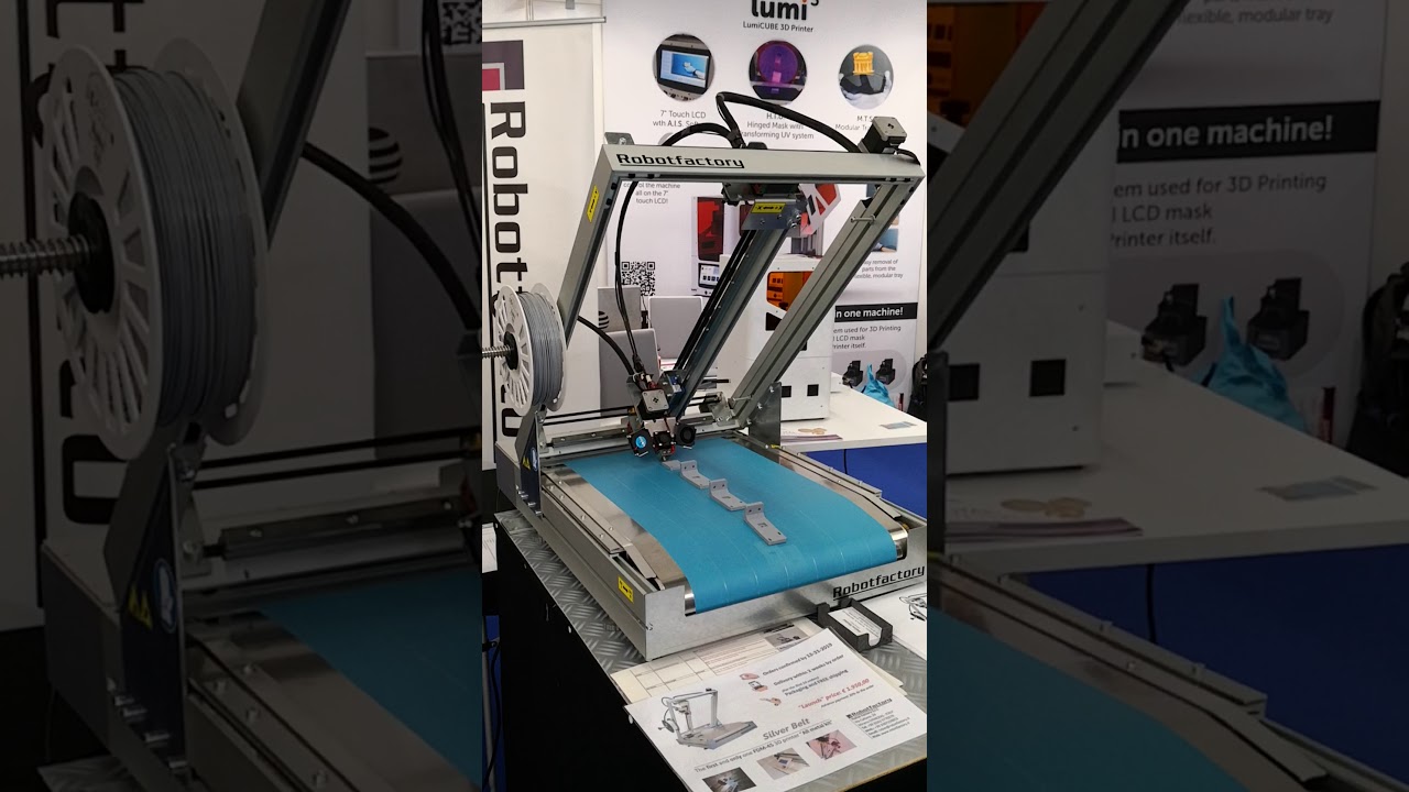 Continuous 3D printing for serial production - YouTube