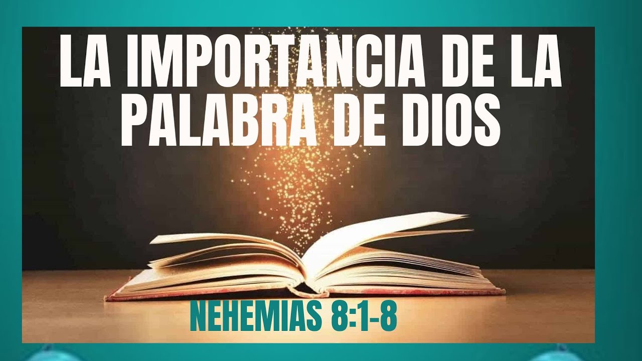LA IMPORTANCIA DE LA PALABRA DE DIOIS . Nehemias 8:1-8 - YouTube