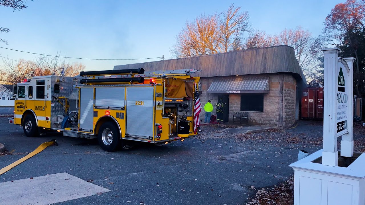 Pre Arrival Two Alarm Commercial Structure Fire Brick New Jersey 12/13 ...