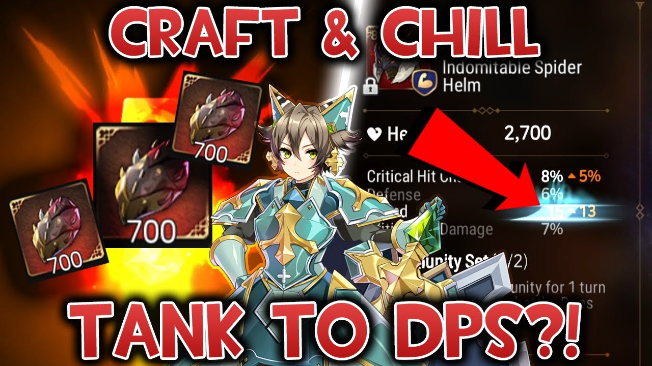 Epic Seven - From Tank to DPS - Craft & Chill #9 - YouTube