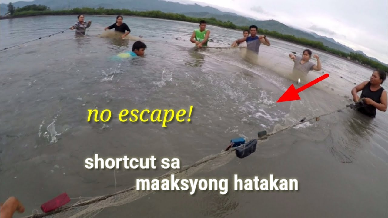 traditional fishing in the Philippines| pangingisda sa dagat - YouTube