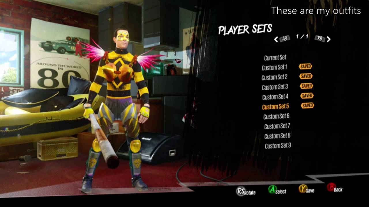 My outfits in Sunset Overdrive - YouTube