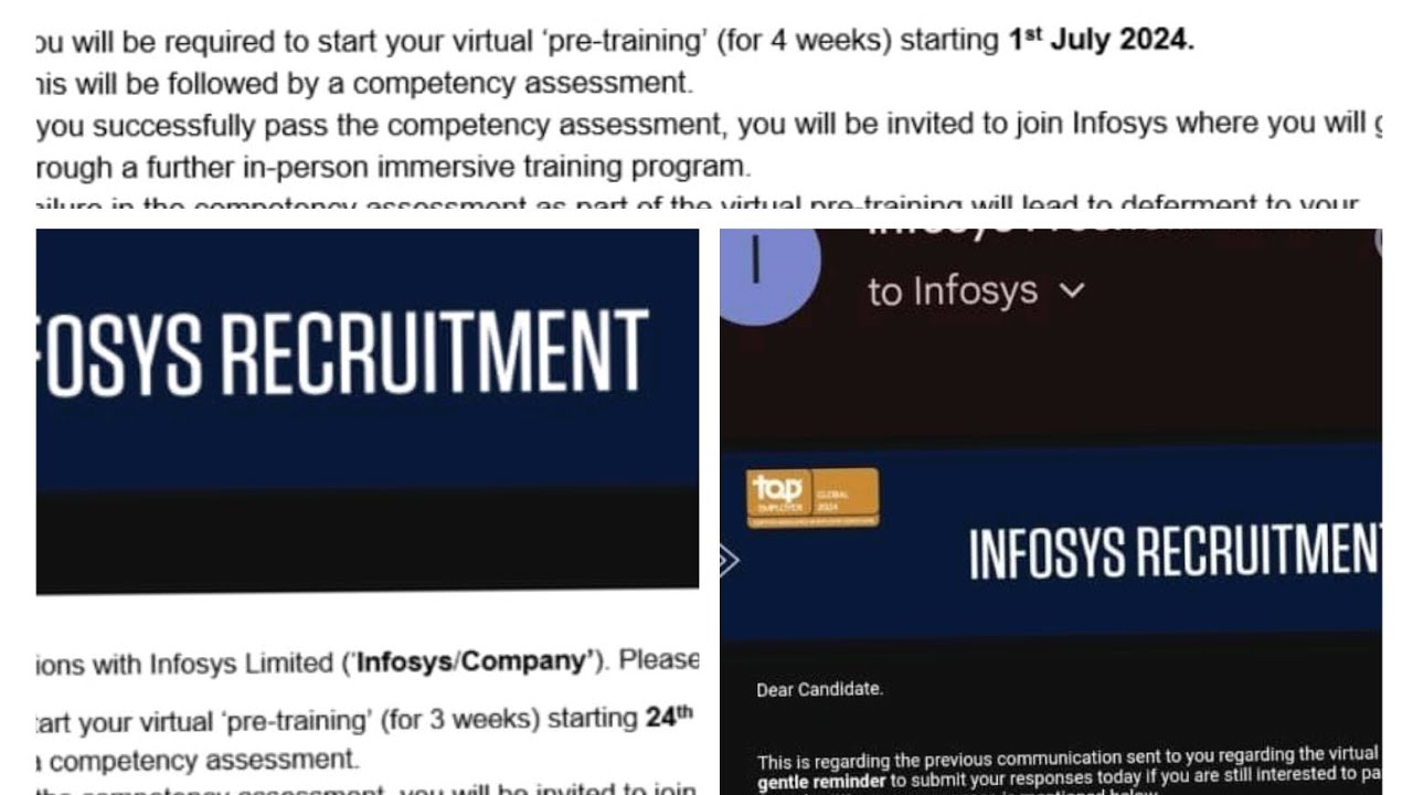 Infosys virtual training for SE and DSE role candidates ||Infosys ...