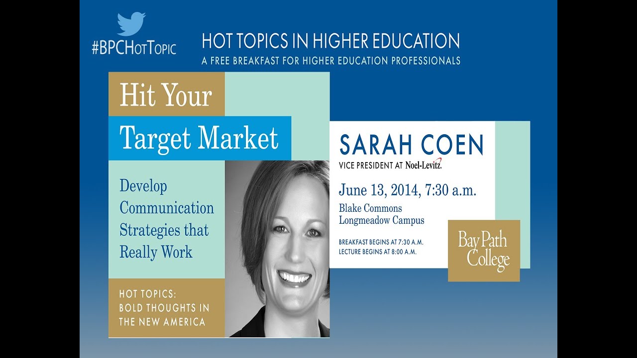 Hot Topics with Sarah Coen - YouTube