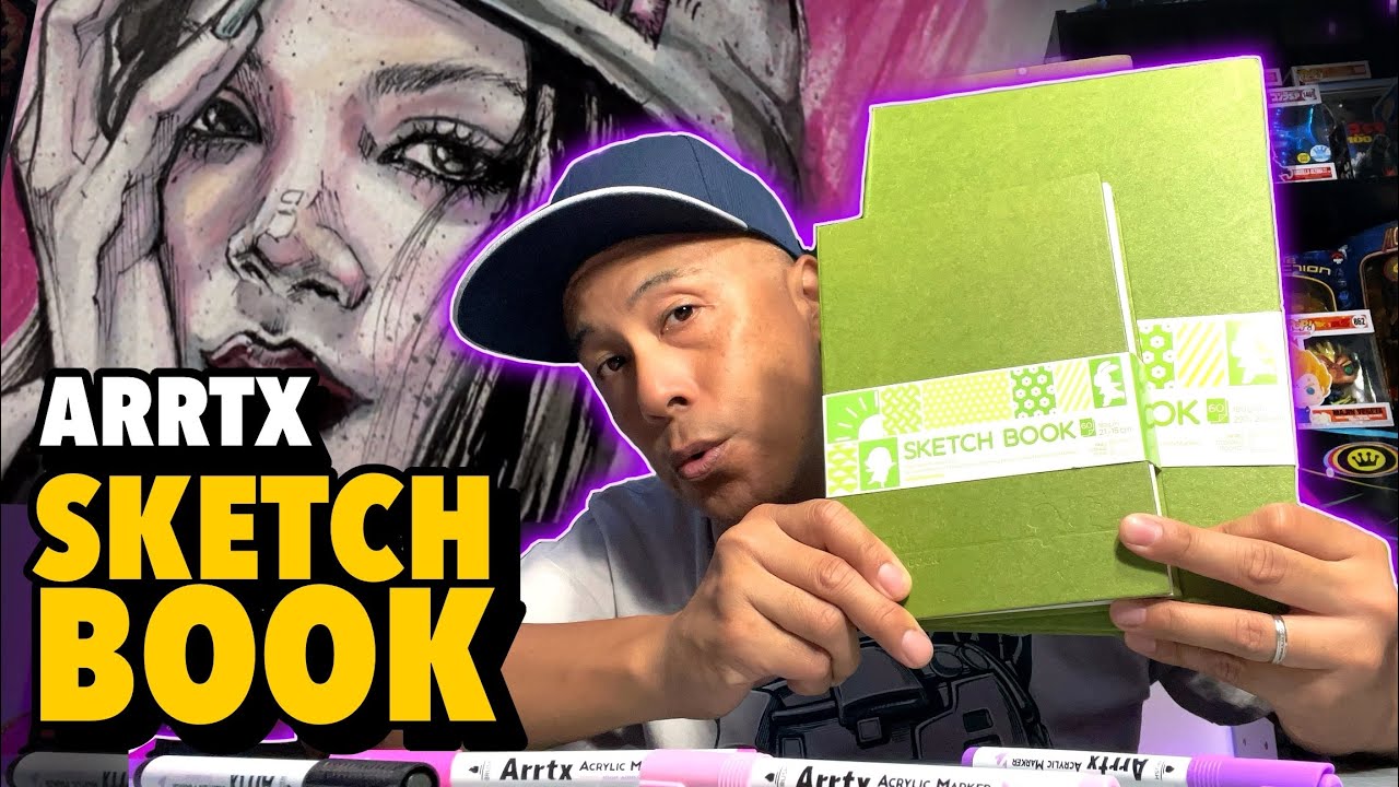 TRYING OUT ARRTX SKETCHBOOK | REVIEW - YouTube