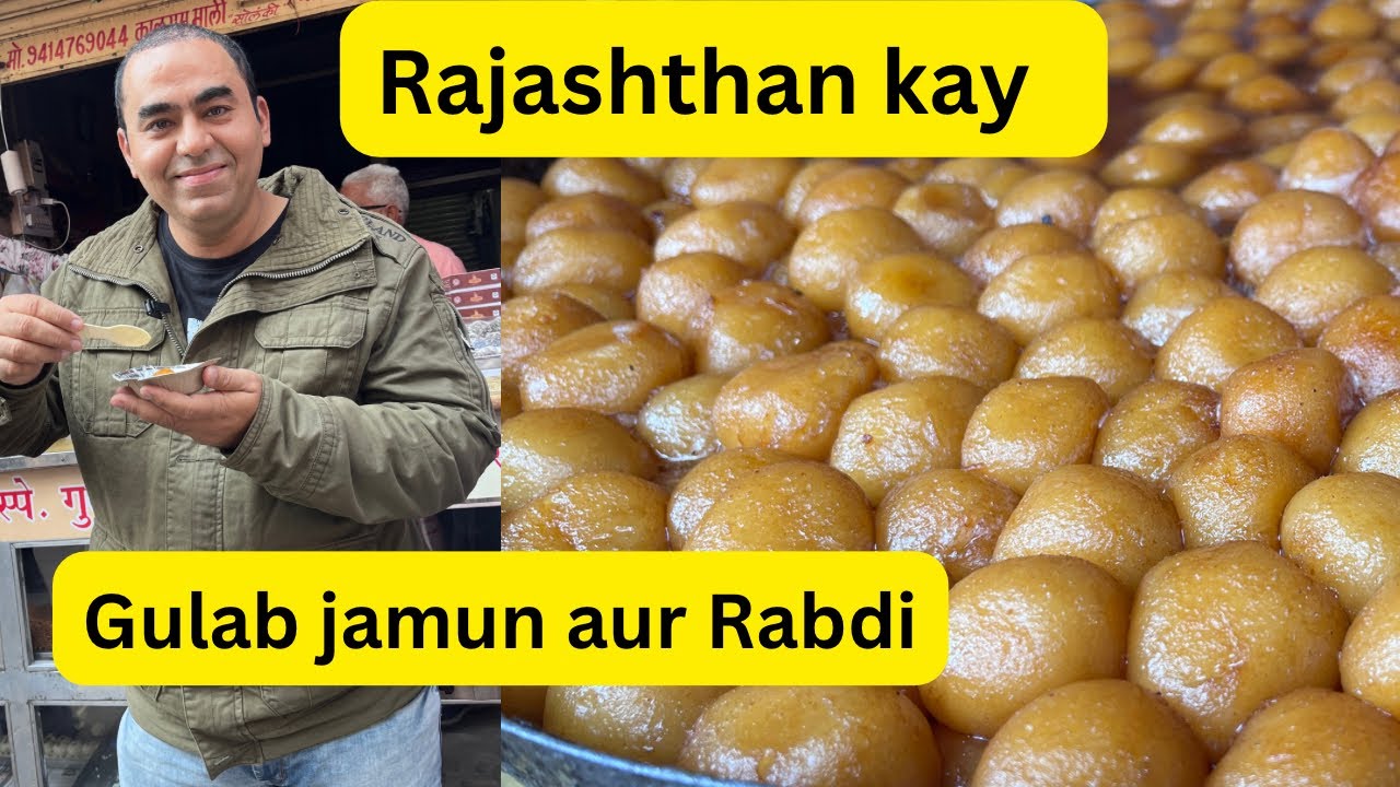 Aburoad tour | Rajasthan famous Rabdi and Gulab jamun #rajasthan # ...