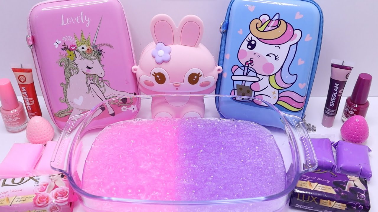 SLIME Makeup Soap Smashing ASMR! #17 - YouTube