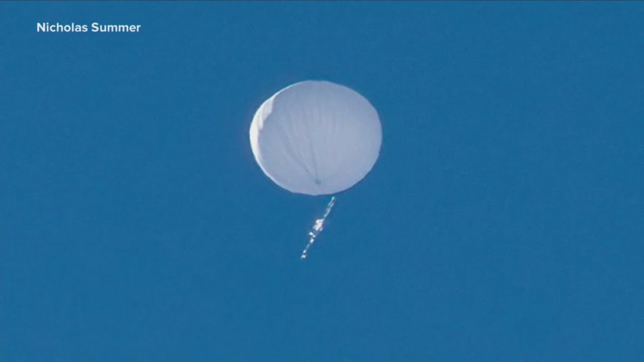 Search for Chinese balloon debris - YouTube
