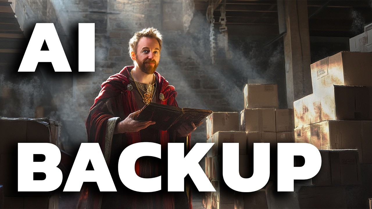 How to Backup ANYTHING with AI - YouTube