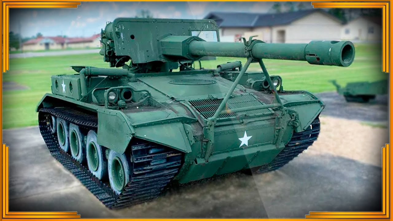 M56 Scorpion - 90 мм самоходная противотанковая пушка - YouTube