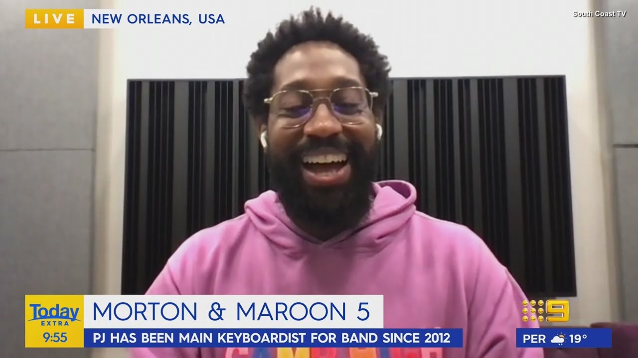 PJ Morton [Maroon 5] Interview on Today Extra | New Music & Stevie ...